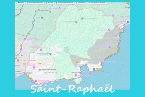 Carte-saint-Raphaël | Provence 7
